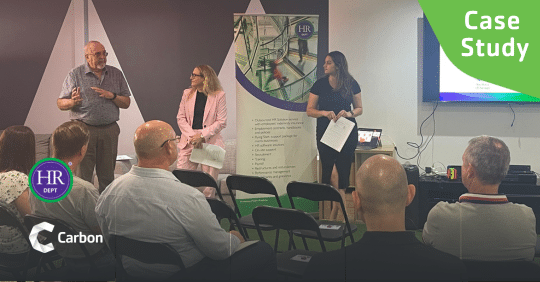 Case Study: HR Dept Western Suburbs Perth - Carbon Group